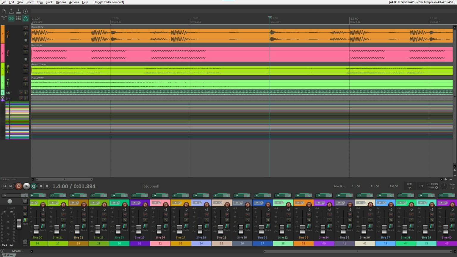 The Best CPU for Reaper - DAWBench Audio Stream Test (Summer 2021 ...