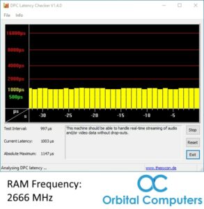 Does RAM Frequency affect system latency? - PC System DPC Latency Test ...
