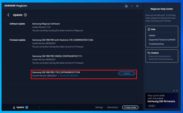 Urgent Firmware Update Required for Some Samsung 980 Pro 2TB SSDs ...
